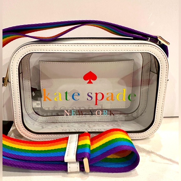 kate spade | Bags | Kate Spade Rainbow Stadium Cross Body | Poshmark